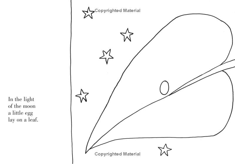the very hungry caterpillar coloring book