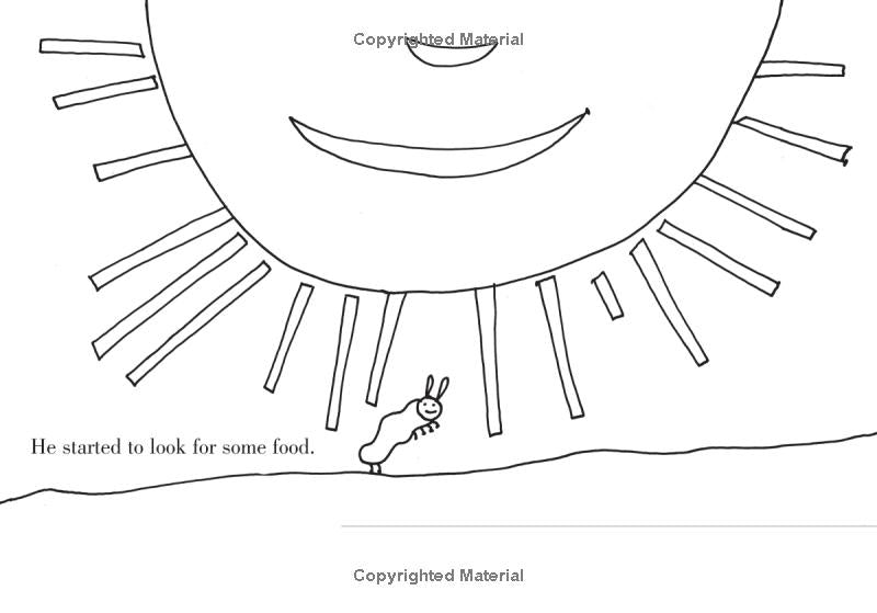 the very hungry caterpillar coloring book